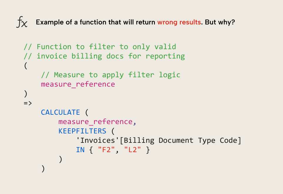 8 tips for writing User-Defined Functions in DAX