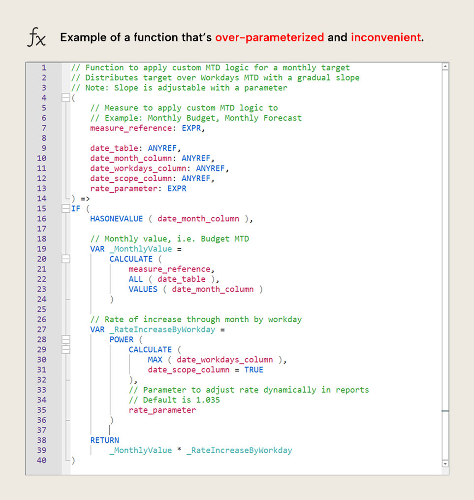 8 tips for writing User-Defined Functions in DAX