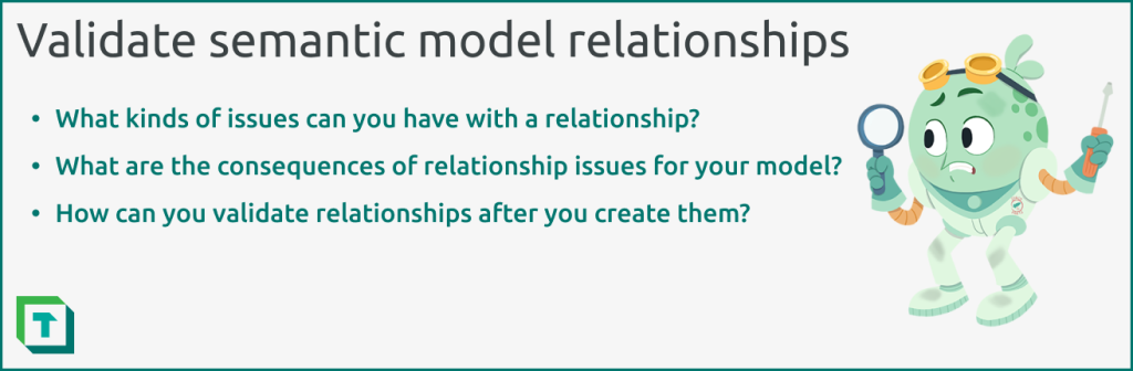 Validate semantic model relationships