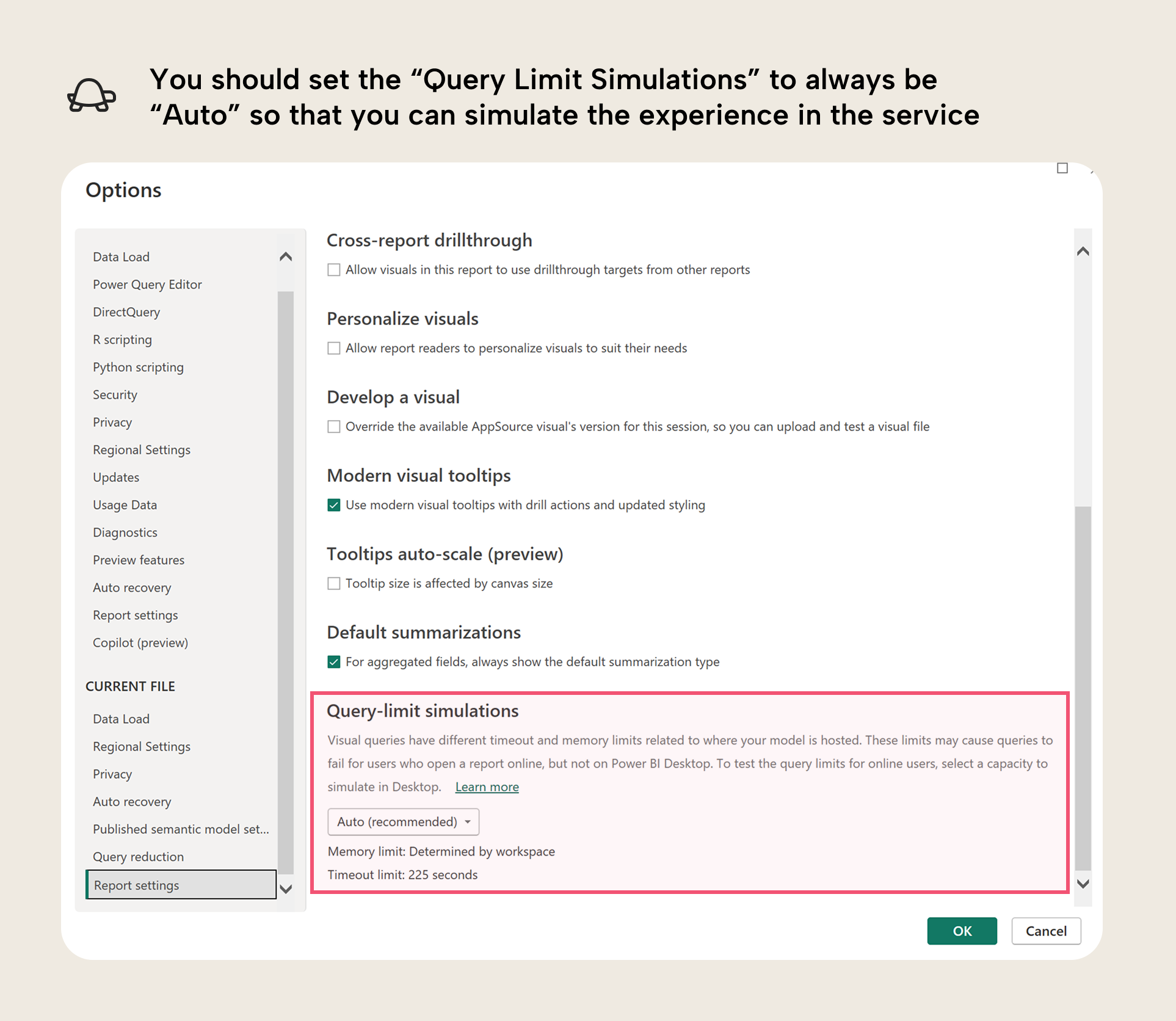 Power BI report optimization for beginners