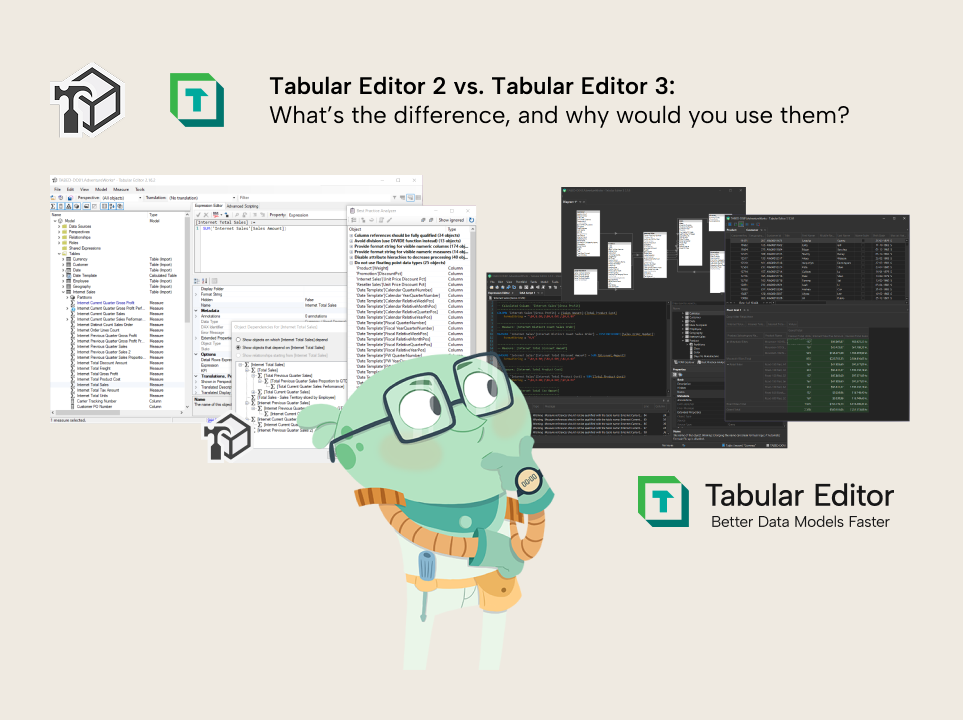 Tabular Editor 2 vs Tabular Editor 3: What’s the difference?