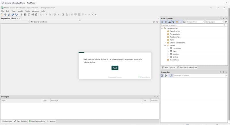 Tabular Editor Click-through Demos