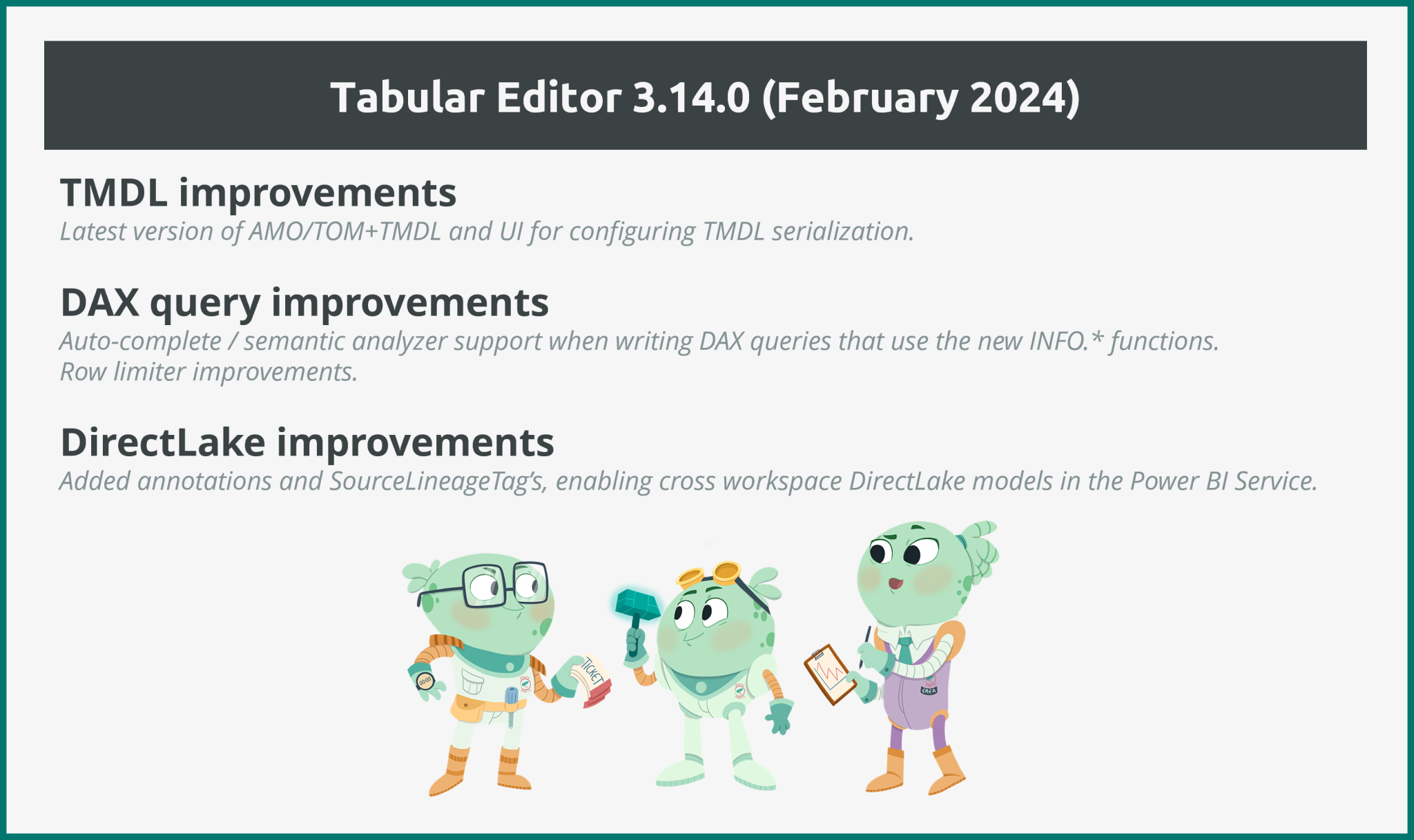 Tabular Editor 3: February 2024 Release