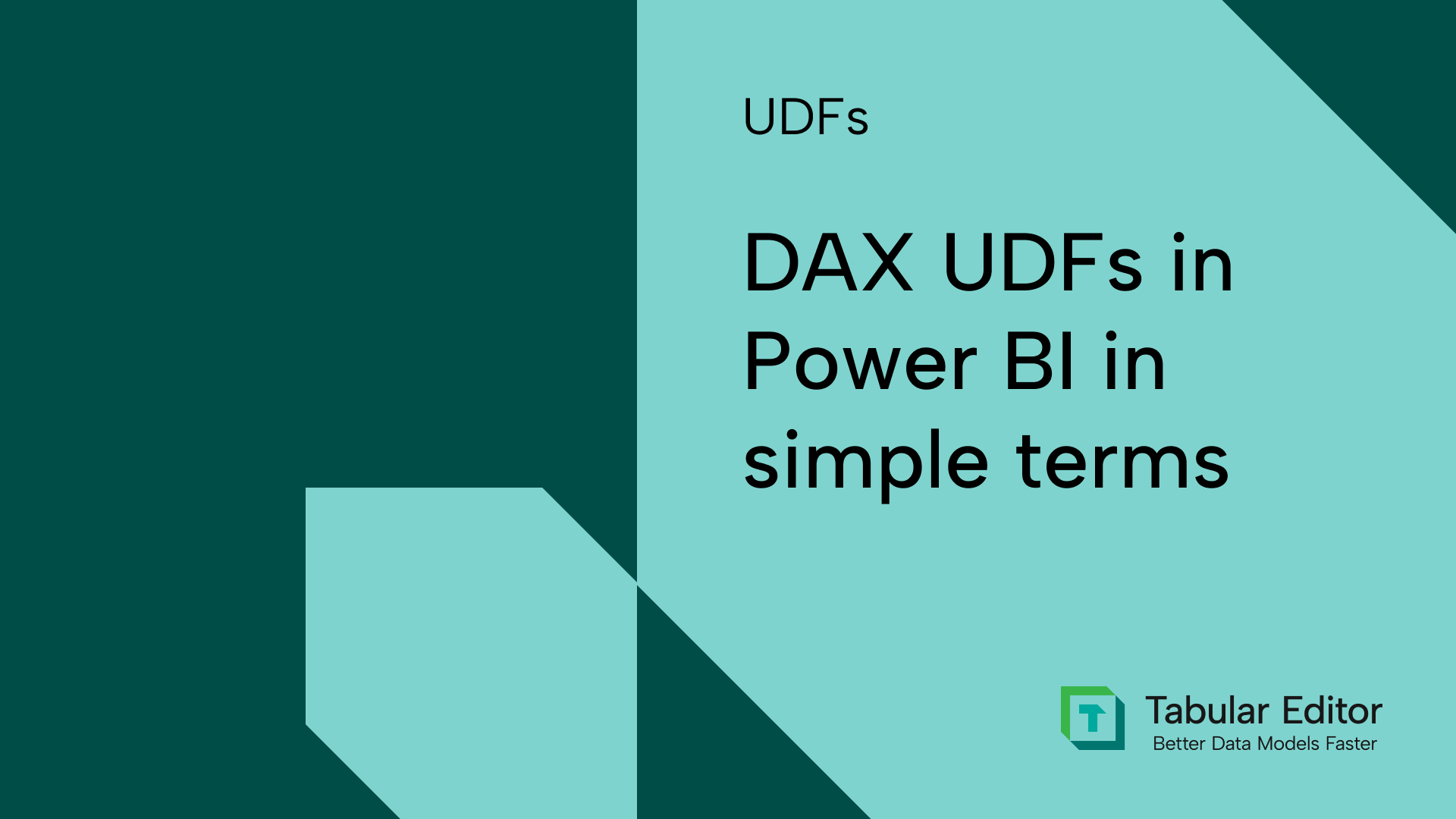 DAX User Defined Functions (DAX UDFs) for Power BI in simple terms