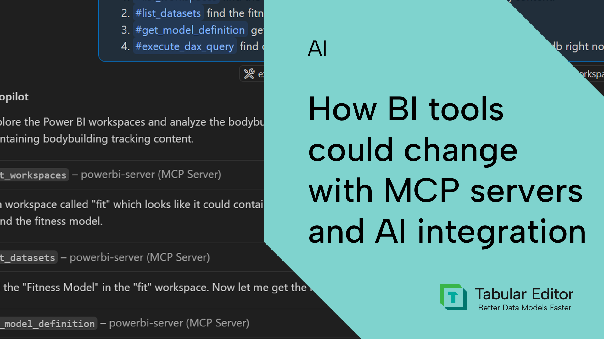 How BI tools could change with MCP servers and AI integration