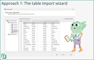 Connect to and transform data for a semantic model