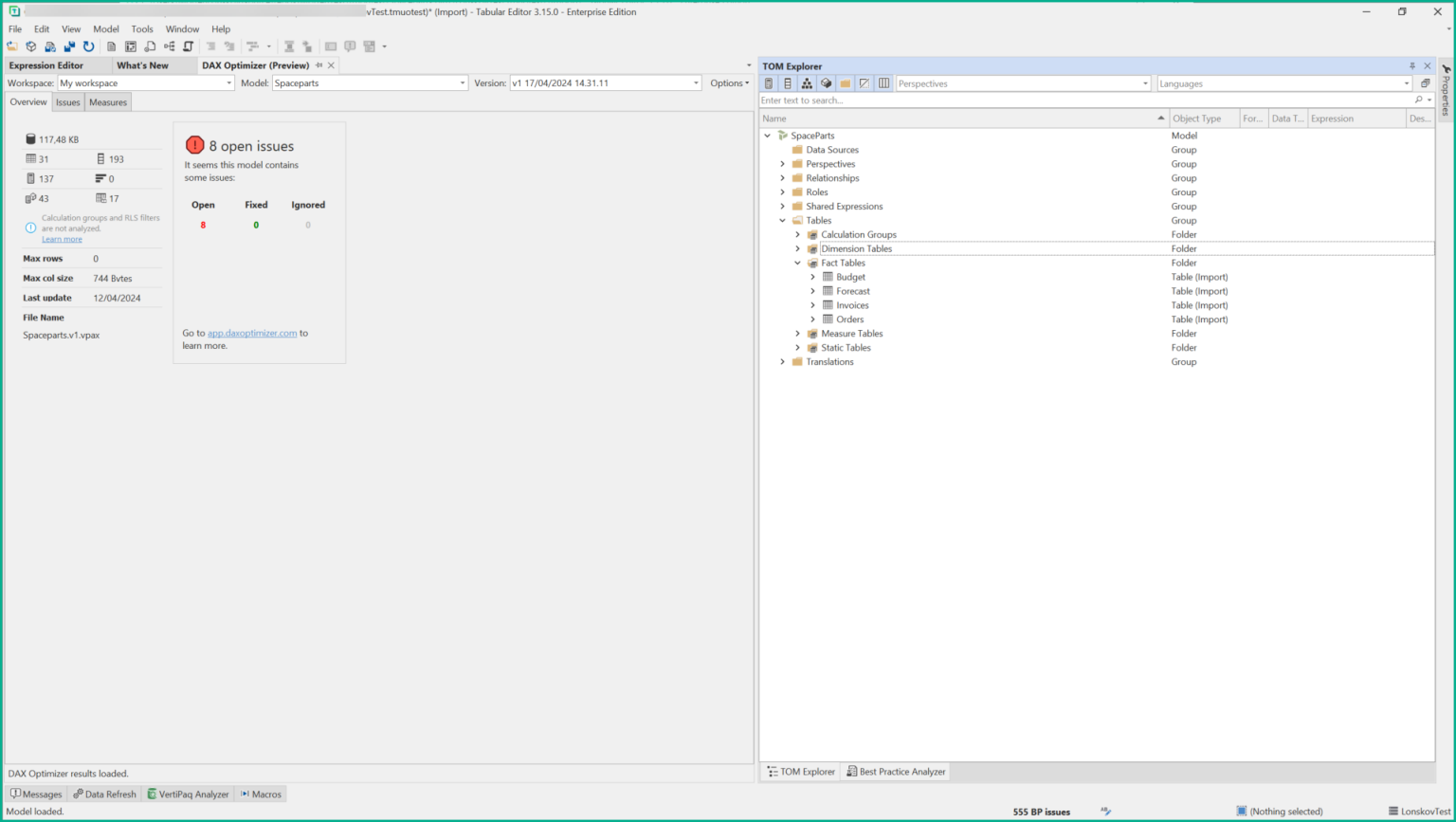 Tabular Editor 3: April 2024 Release
