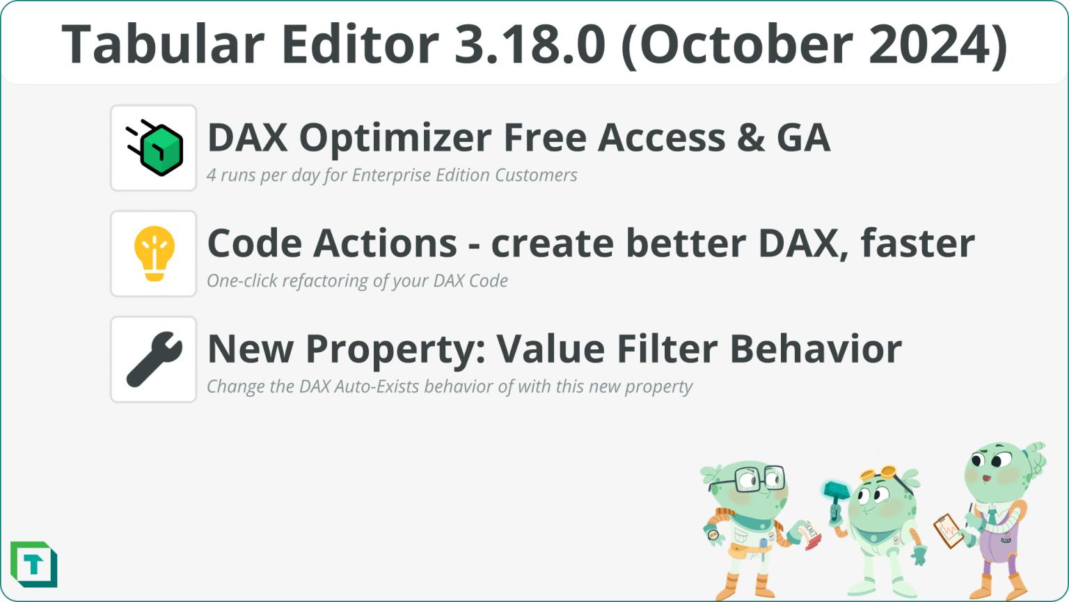 Tabular Editor 3: October 2024 Release