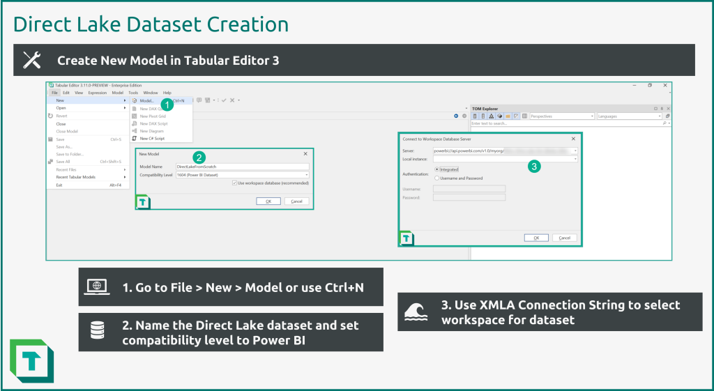 Fabric Direct Lake with Tabular Editor – Part 2: Creation