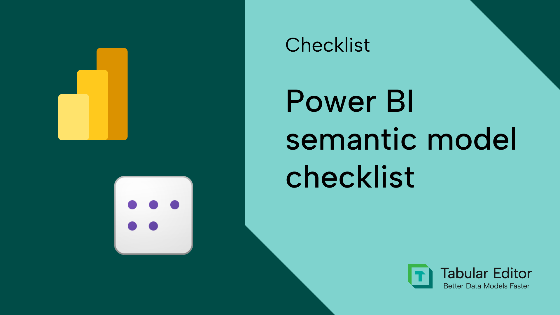 Power BI semantic model checklist